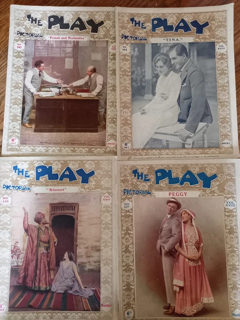 THE PLAY PICTORIAL magazine vintage collectable theatre magazine £25.00 ...