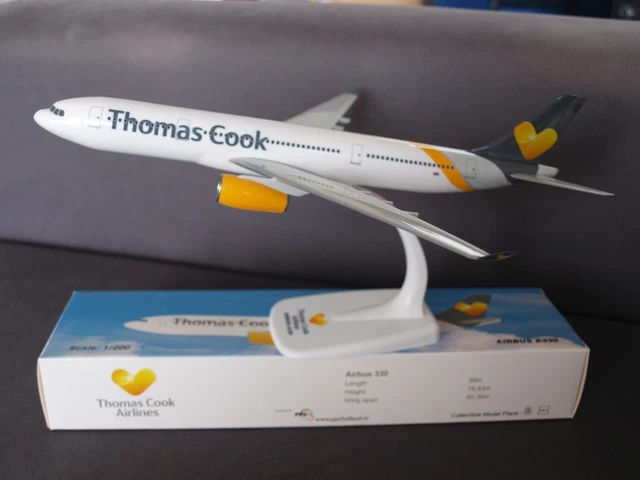 THOMAS COOK AIRLINES Airbus A330 PPC Holland Push Fit Model 1:200 Scale ...