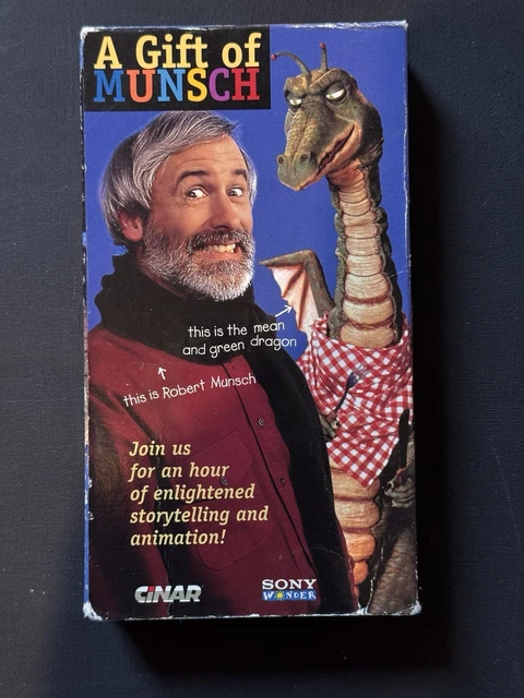 A GIFT OF Munsch VHS Cinar Sony Wonder Robert Munsch $16.40 - PicClick CA