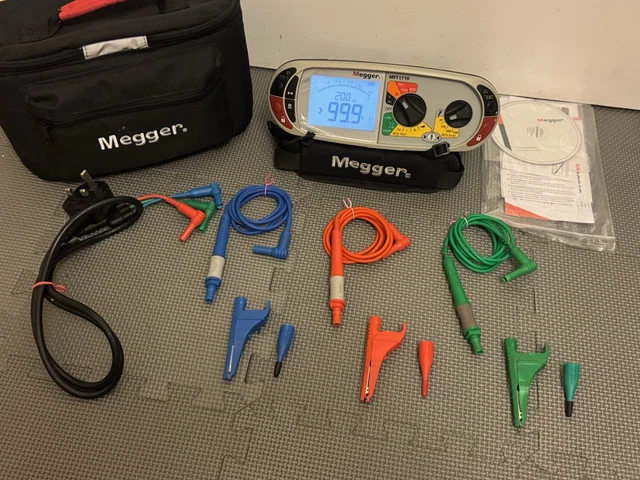 MEGGER MFT 1710 Calibration Valid Until 2026 £348.38 - PicClick UK