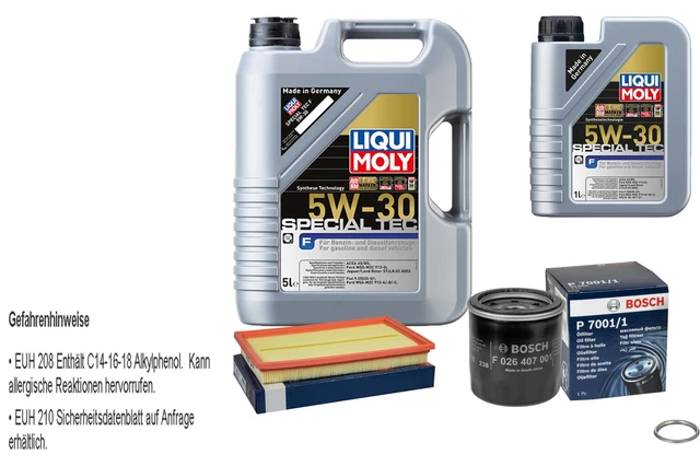 BOSCH INSPECTION SET 6L Liqui Spécial Moly Tec F 5W-30 pour Subaru Forestier EUR 99,07 - PicClick FR