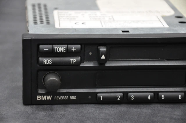 RADIO BMW E30 E36 Reverse RDS BP6262 Cassette Code Original Autoradio 8375665 EUR 381,98 ...