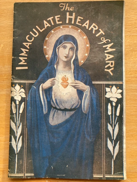 CATHOLIC IMMACULATE HEART of Mary Vintage Booklet £5.99 - PicClick UK