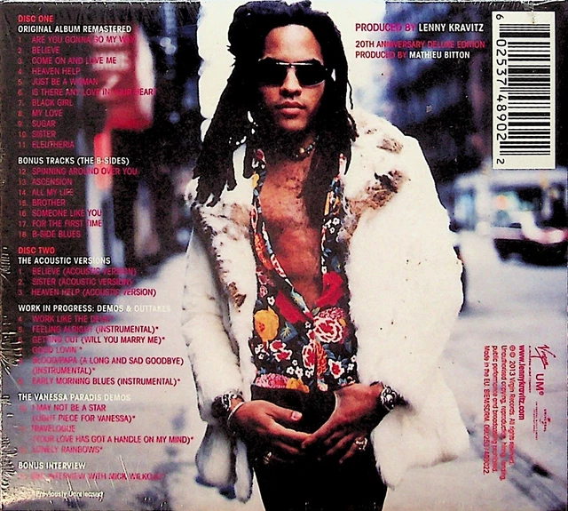 LENNY KRAVITZ -ARE You Gonna Go My Way -Deluxe 2-CD *NEW -B-Sides/Demos ...