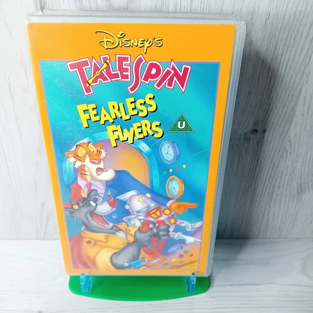 DISNEYS TALESPIN FEARLESS Flyers Vhs - Rare Retro Vintage Series Movie ...