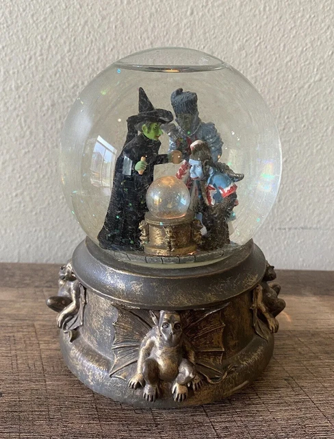 WIZARD OF OZ Witch’s Crystal Ball Lighted Snow Globe Dave Grossman ...