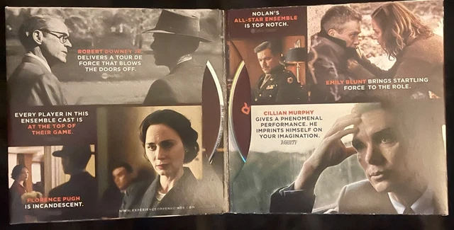 OPPENHEIMER FYC 2023 Cillian Murphy Emily Blunt Robert Downey BLU RAY ... OPPENHEIMER FYC 2023 Cillian Murphy Emily Blunt Robert Downey BLU RAY ...