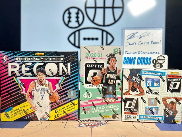 MINNESOTA TIMBERWOLVES 20-24 NBA 3-Box 1/2 RECON Hobby Box BREAK ...