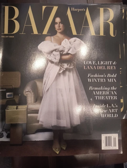 HARPER’S BAZAAR MAGAZINE December 2023/January 2024: Lana Del Rey /New ...