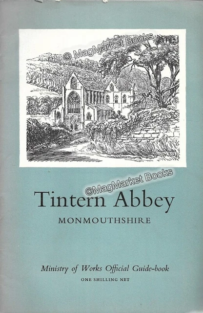 VINTAGE BOOK · Tintern Abbey · Monmouthshire · Wales · Mpbw · 1956 ...