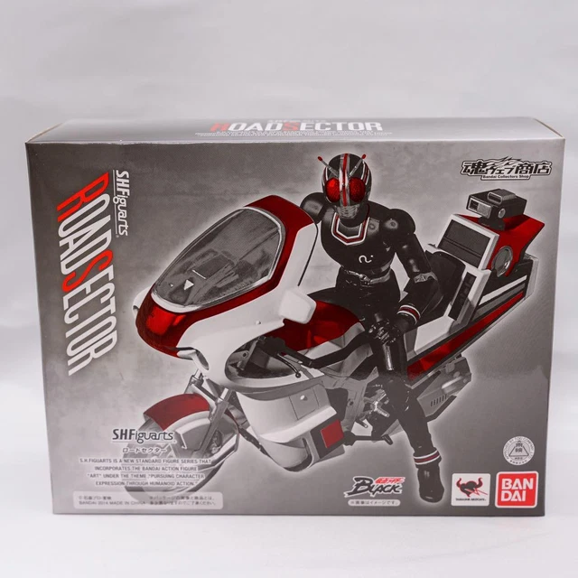 S.H.FIGUARTS MASKED KAMEN Rider Black ROAD SECTOR BANDAI Figure From ...