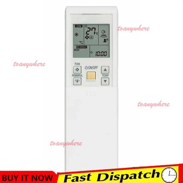 REPLACEMENT REMOTE CONTROL for Daikin Air Conditioner Model ARC452A4 ...