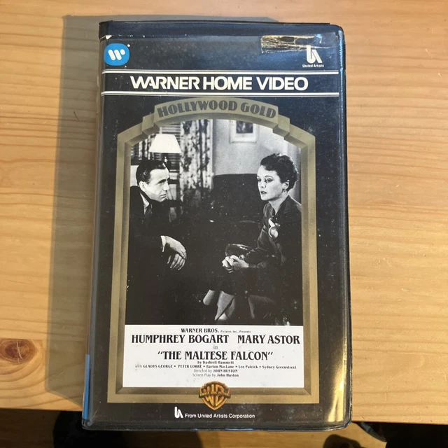 MALTESE FALCON VHS Warner Clamshell Big Box £10.00 - PicClick UK