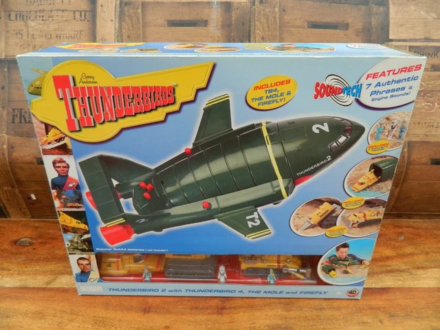 THUNDERBIRDS SUPERSIZE THUNDERBIRD 2 40th Anniversary Edition Mole ...