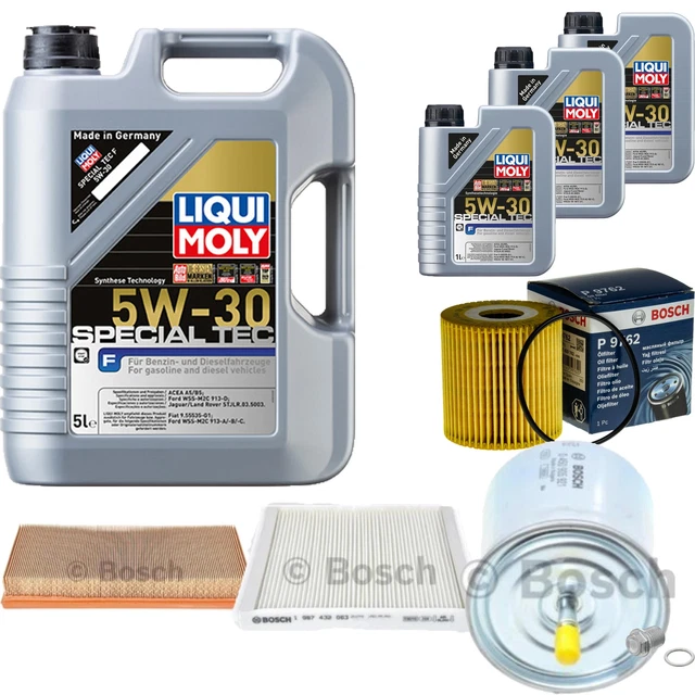 BOSCH INSPECTION SET 8L Liqui Moly Special Tec F 5W-30 pour Volvo V40 Break EUR 171,03 - PicClick FR