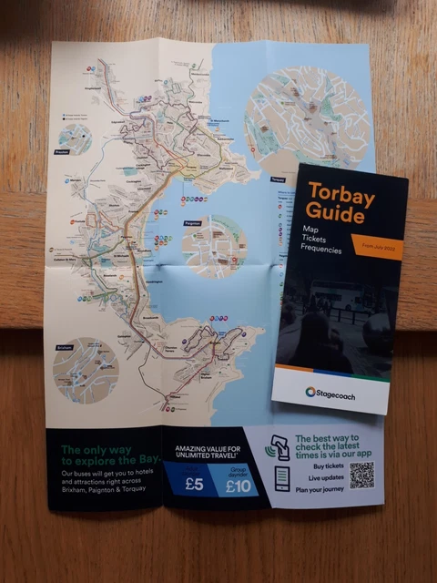 STAGECOACH SOUTHWEST: TORBAY Bus Guide: July 2022 edition £1.49 ...