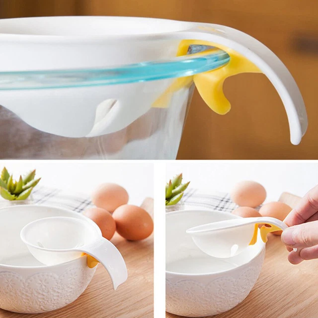 EGG YOLK WHITE Separator Egg Divider Filter Egg Separator Mini Egg ...