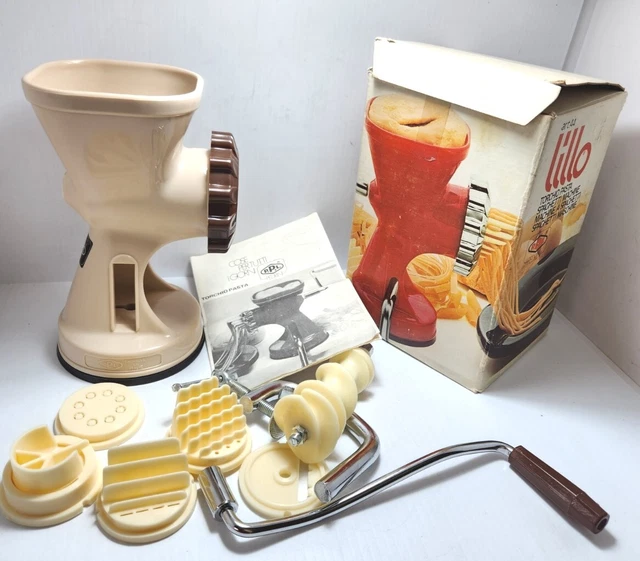 VINTAGE LILLO TORCHIO Pasta Spaghetti Machine Made in Italy $54.00 ...