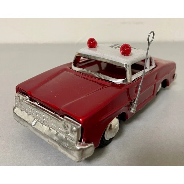 FIRE CHIEF COMMAND Vehicle Japanese Vintage Tin Toy $50.87 - PicClick