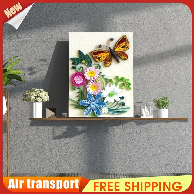 DIY PAPER QUILLING Tool Set Hand Making Papercraft Ruler Cone Rolling ...