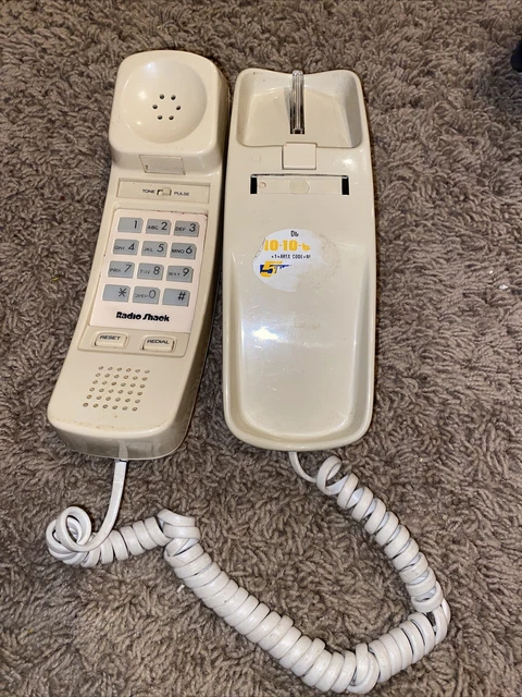 VINTAGE RADIO SHACK push button phone / Model Number 43-586 £8.55 ...