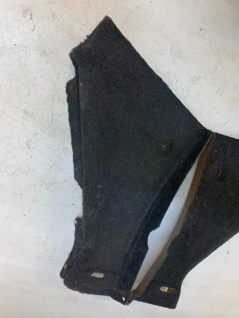 NISSAN 240SX S13 Oem Folding Rear Seat Carpet Trim Trunk Opening Cover ...