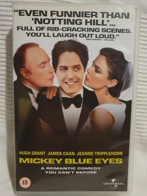 Mickey Blue Eyes Big Box Vhs Video Hugh Grant James Cann £499 9818