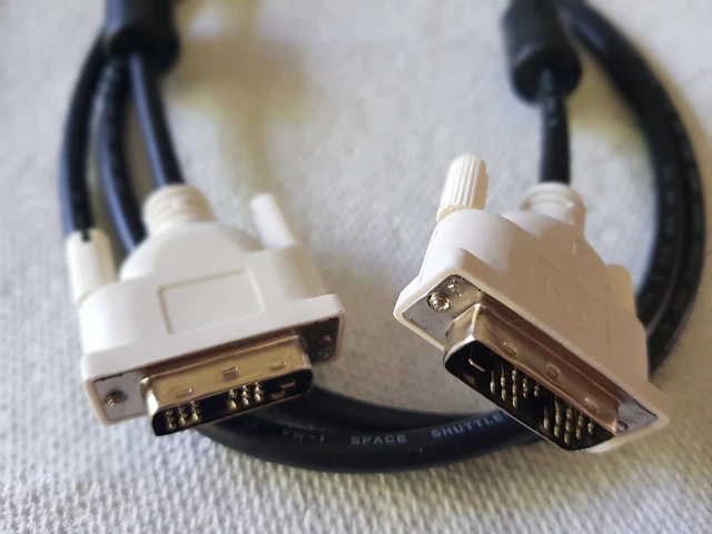 SPACE SHUTTLE-Z DVI-A Male Computer Cable Awm E101344 Style 20276 Csa ...