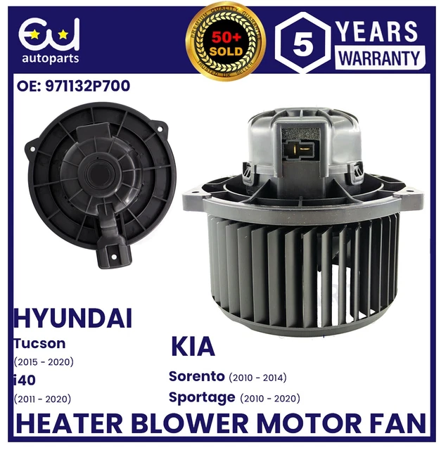 HEATER BLOWER MOTOR Fan For Hyundai I40 Tucson Ix35 Kia Sportage ...