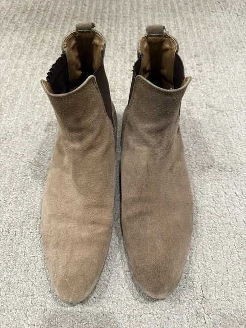 TOPMAN TAN CHELSEA Boots Size 11 £31.21 - PicClick UK