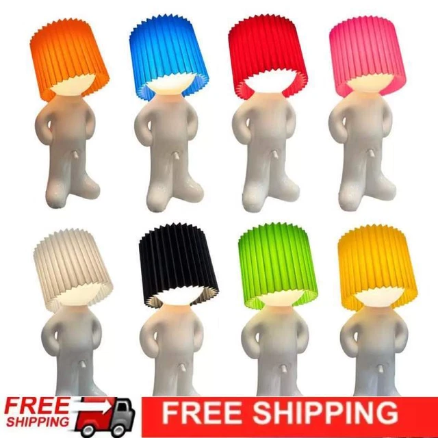NAUGHTY BOY MR.P A Little Shy Man Creative Lamp Night Lights Home ...