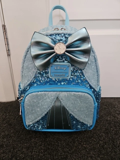 LOUNGEFLY DISNEY PRINCESS Cinderella Sequin Mini Backpack. NWT $220.00 ...