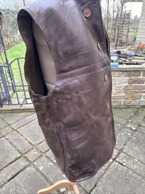 BRITISH ARMY LEATHER Jerkin WW2 1944 £94.30 - PicClick UK