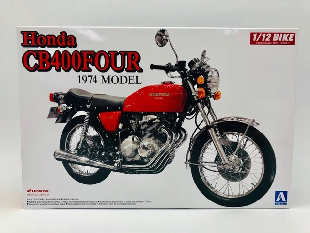 AOSHIMA BUNKA KYOZAI 1/12 Bike Series No.15 Honda CB400 FOUR Model kit £52.40 - PicClick UK