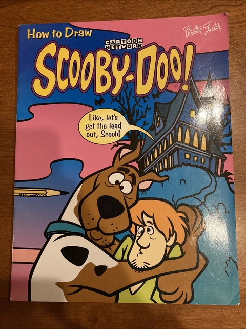 SCOOBY DOO CARTOON Network How To Draw Magazine Book Walter Foster EUC ...