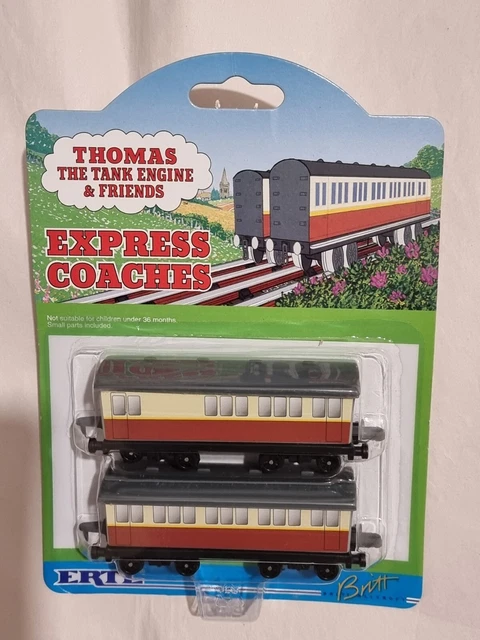 THOMAS THE TANK Engine & Friends ERTL EXPRESS COACH COACHES NEW SEALED ... THOMAS THE TANK Engine & Friends ERTL EXPRESS COACH COACHES NEW SEALED ...