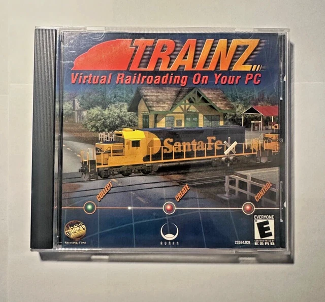 TRAINZ VIRTUAL RAILROADING on Your PC Train Simulator Atari (PC, 2002 ...
