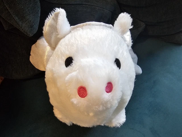 FLYING TIGER WHITE Flying Pig Silver Wings Soft Plush Toy £1.68 ...
