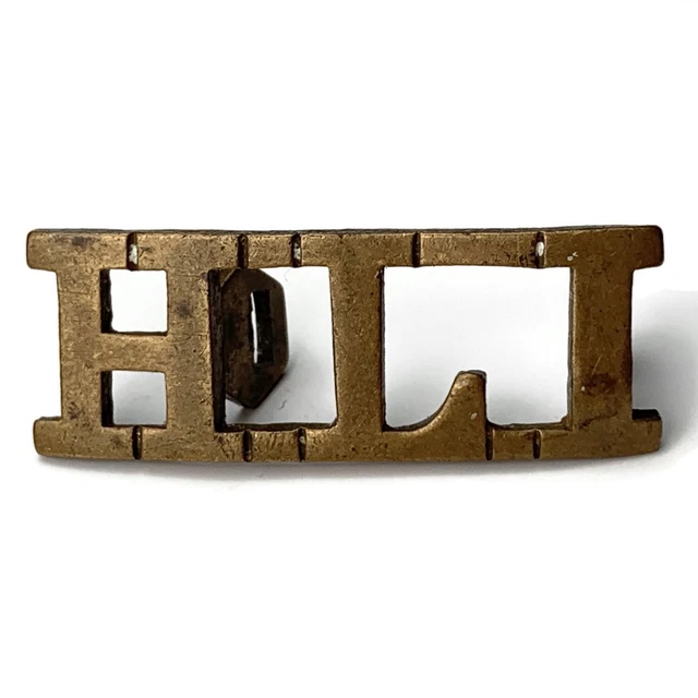 ORIGINAL HIGHLAND LIGHT Infantry HLI Scottish Regiment Collar Badge £13 ...