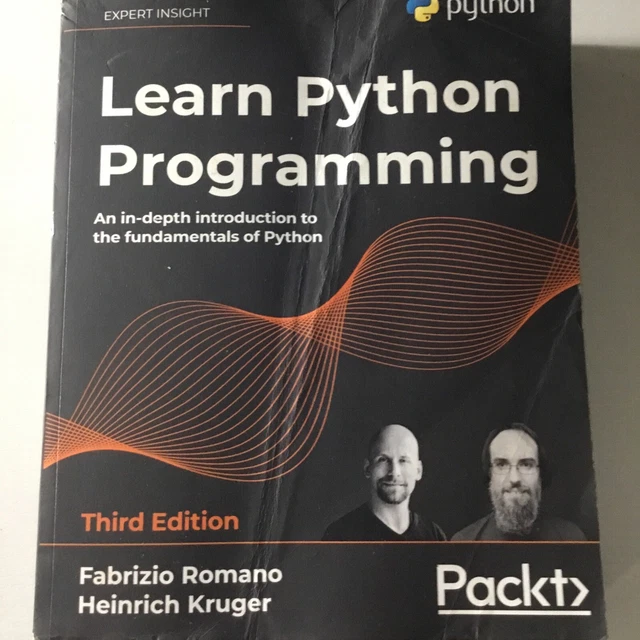 LEARN PYTHON PROGRAMMING 3rd Ed. An in-depth intro to the fundamentals ...