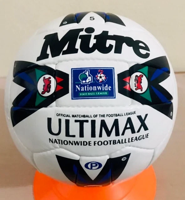 VINTAGE MITRE ULTIMAX Nationwide Football League Ball Fifa Approved ...