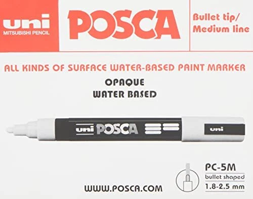 MARKER POSCA PC-5M Raspberry (6 Units) NEW £24.73 - PicClick UK