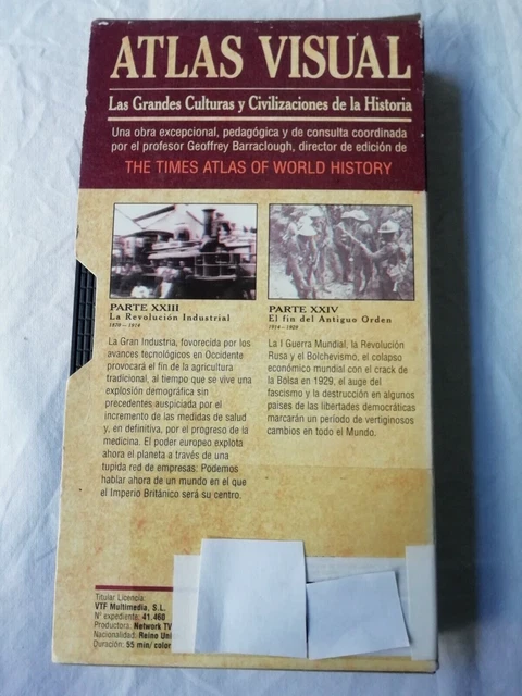 VISUAL ATLAS OF Universal History-Vol12.VHS-The Industrial Revolution ...