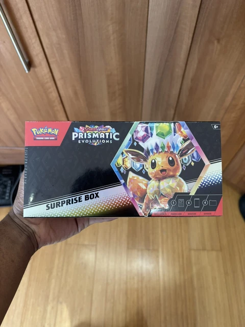 POKÉMON TCG SCARLET & Violet Prismatic Evolutions Surprise Box $64.99 - PicClick CA