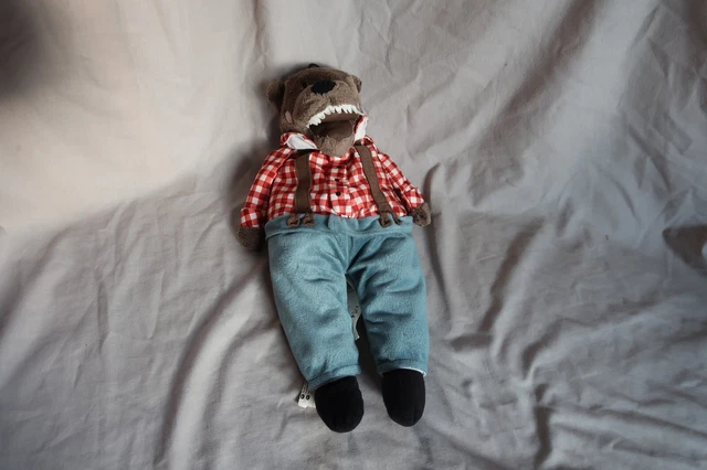 IKEA LUFSIG BIG Bad Wolf From Little Red Riding Hood 18 Inches Tall £9. ...