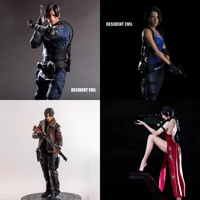 RESIDENT EVIL ADA Wong Jill Valentine Leon Figure Model Toy Ornament ...