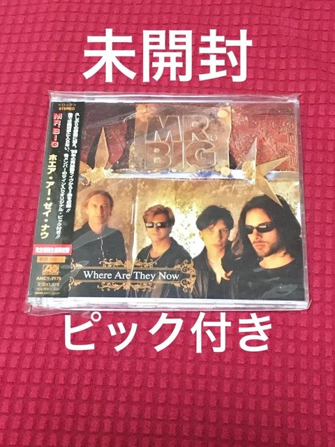 MR. BIG WHERE Are They Now CD Unopened Limited Edition 1999 Hard Rock ...