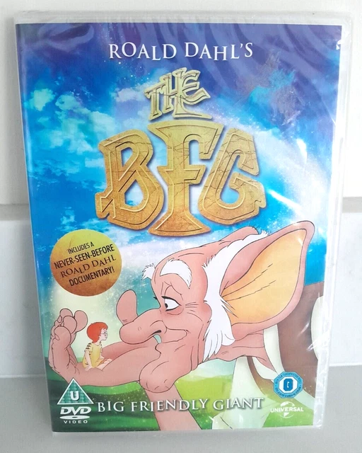 ROALD DAHL'S THE BFG:Animated Feature Film UK Region 2 DVD New & Sealed ...