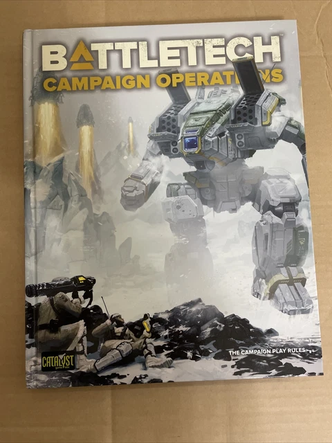 BATTLETECH CAMPAIGN OPERATIONS Play Rules Gaming Book £44.99 - PicClick UK