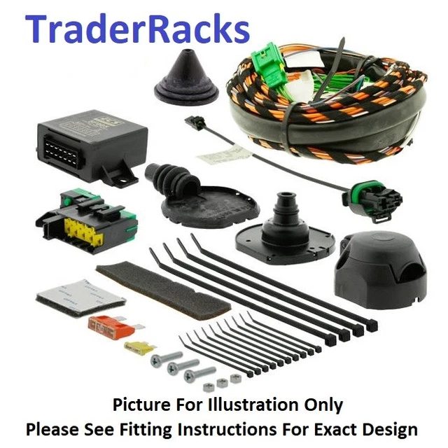 FORD TRANSIT TOW Bar Wiring Van MK6/7 2000 Mar 2014 7 Pin DEDICATED ...